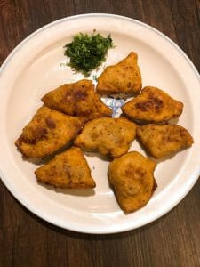 Tangy Chickpea Samosa Recipe | Jen Reviews