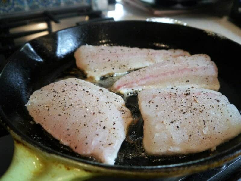 Succulent Seared Halibut and Veggie Flatbread Recipe | Jen Reviews