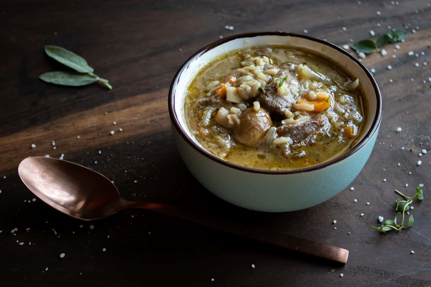 Slow Cooker Beef Stew with Wild Rice Recipe | Jen Reviews