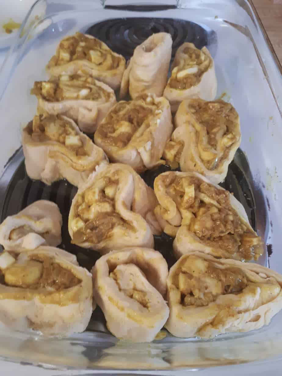 Savory Curry and Paneer Rolls | Jen Reviews