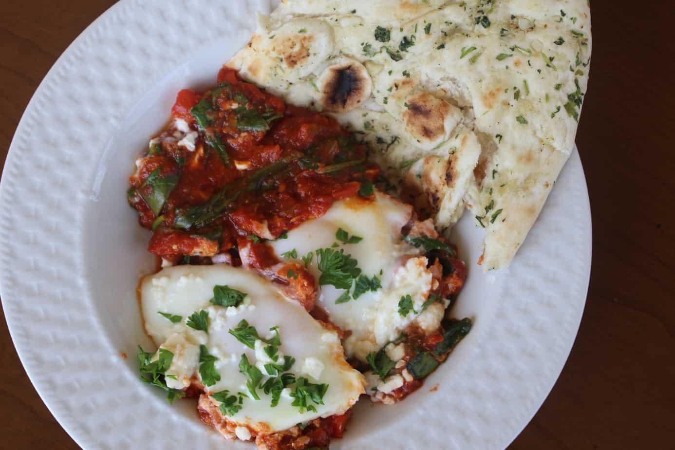 Spicy Shakshuka with Feta Recipe - Jen Reviews