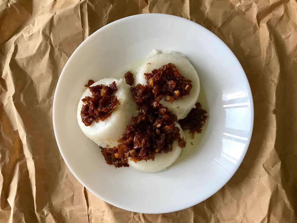 Savory Chinese Mini Rice Pudding Recipe | Jen Reviews