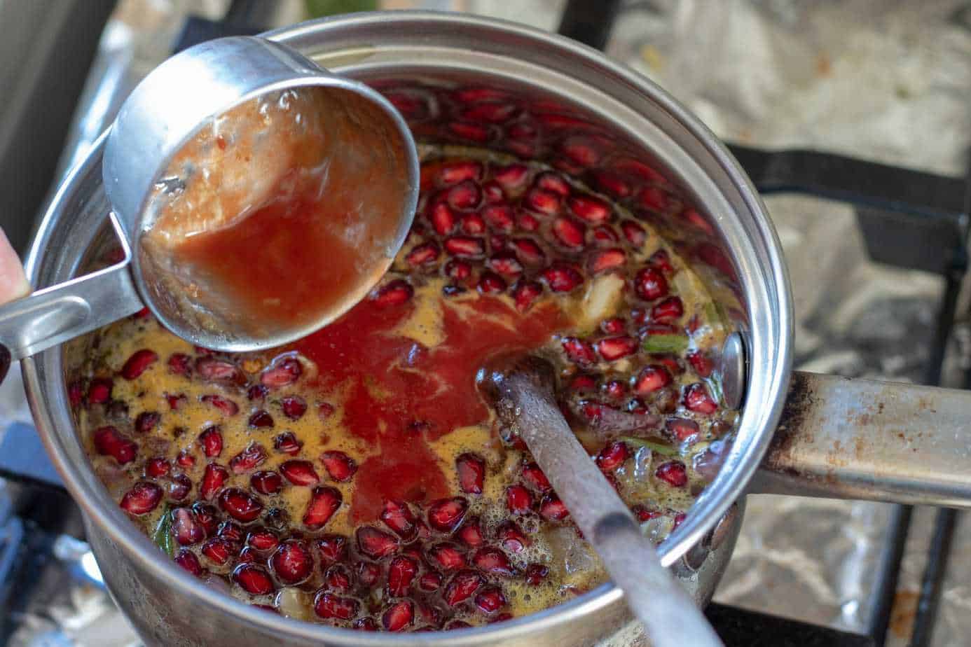 Pomegranate Orange BBQ Sauce Recipe | Jen Reviews